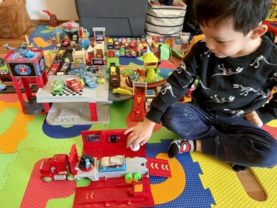 Disney And Pixar Cars Glow Racers Transforming Mack Playset : Target