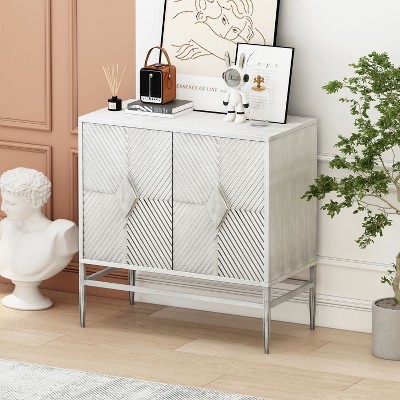 Halvorsen 2 door accent cabinet store