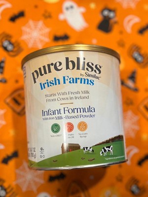Similac Pure Bliss Irish Farms Infant Formula Powder - 24.7oz : Target