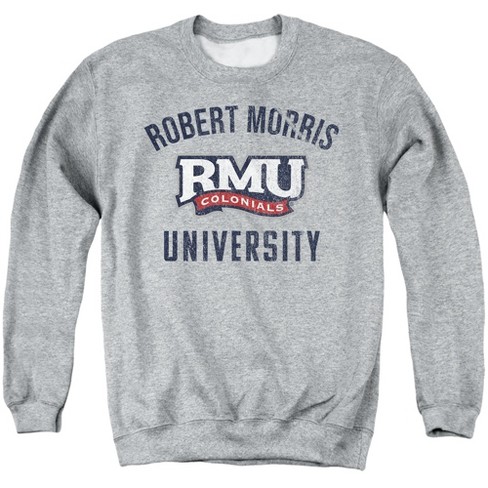 Robert Morris University Official Colonials Logo Adult Crewneck ...