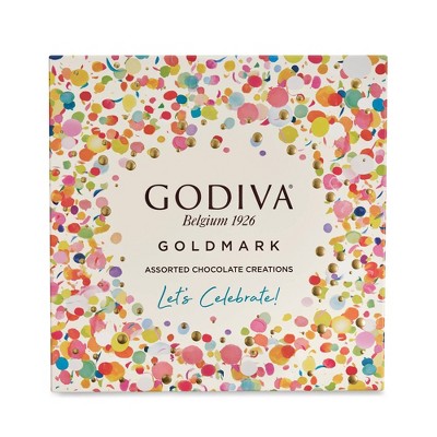 Godiva Celebrations Birthday Cake Candy Giftbox - 7.8oz/18pc : Target