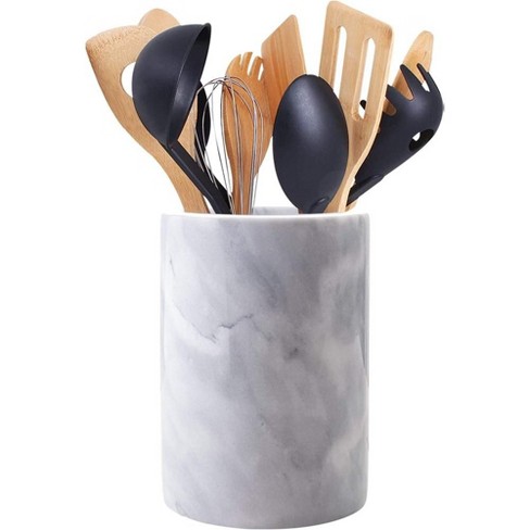 Homeries Marble Kitchen Utensil Holder 5w X 7h : Target