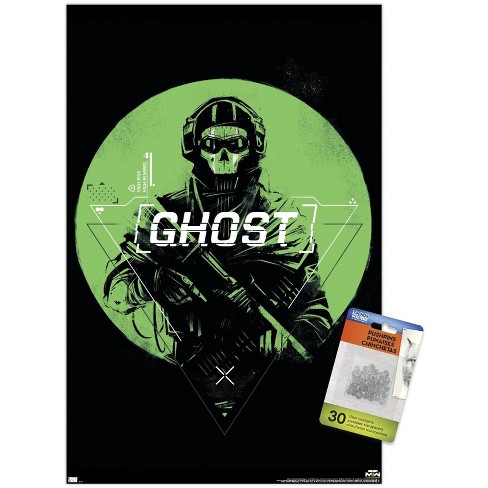 Trends International Call Of Duty: Modern Warfare 2 - Ghost Emblem ...