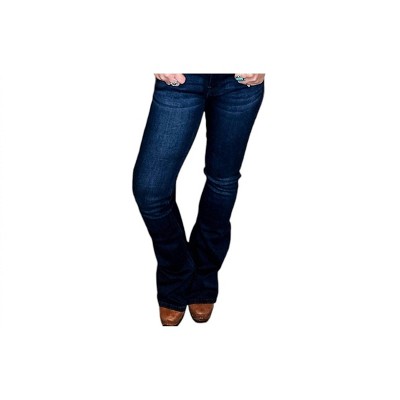 Women's Midrise Flare Jeans - Kancan 29 : Target