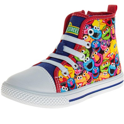 Sesame Street Kids All Your Friends Hi-top Sneakers (toddler/little ...