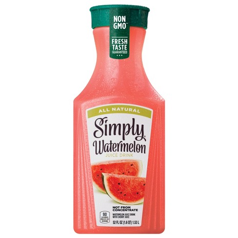 Simply Watermelon Juice Drink - 52 Fl Oz : Target