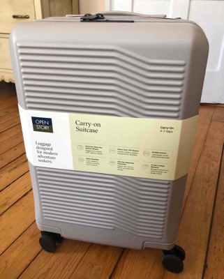 Signature Hardside Carry On Spinner Suitcase Matte Atmosphere - Open ...