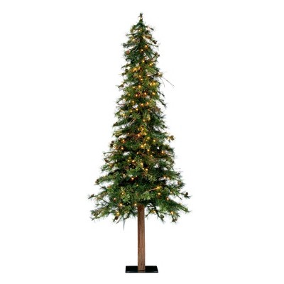 Vickerman 7' Natural Alpine Artificial Christmas Tree, Unlit : Target