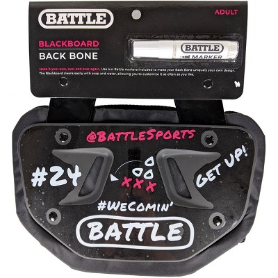Battle Sports Blackboard Protective Football Back Plate - Black : Target