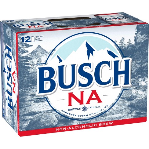 Busch Non-alcoholic Beer - 12pk/12 Fl Oz Cans : Target