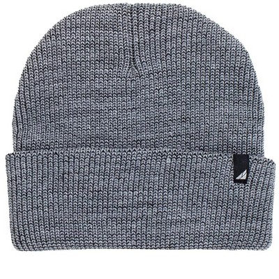 Arctic Gear Adult Acrylic Cuff Winter Hat Grey And Black Blended : Target