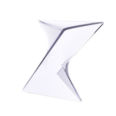 Leisuremod Randolph 15.75" Stackable Side Table Weather Resistant ...