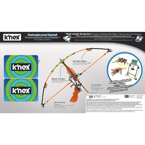 K'nex K-force Battle Bow Build And Blast Set Blue : Target