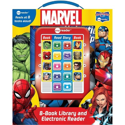 Pi Kids Marvel Electronic Me Reader And 8-book Library Boxed Set : Target