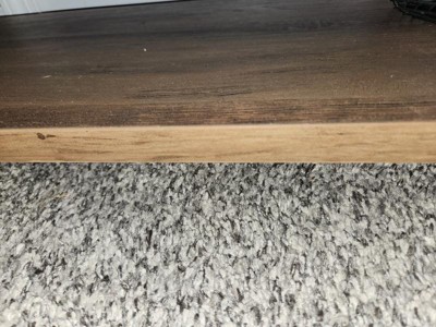 Merrick Lane Modern Farmhouse Engineered Wood Entryway Table And Powder ...