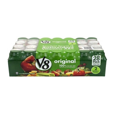 V8 Original Vegetable Juice - 28pk/11.5 Fl Oz Cans : Target