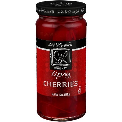 Sable & Rosenfeld Tipsy Cherries Whiskey - Pack Of 6 - 10 Oz : Target