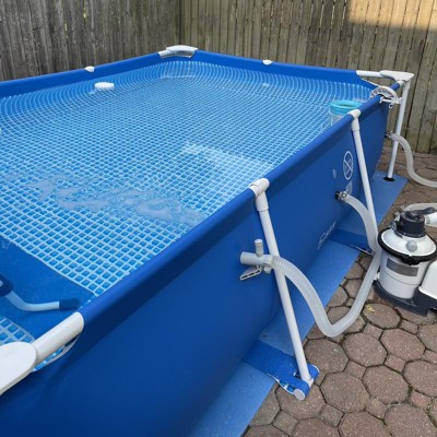 Intex 8.5ft X 26in Rectangular Frame Above Ground Quick Easy Set Up ...