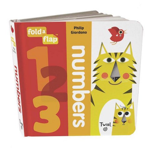 Fold-a-flap: Numbers - (board Book) : Target