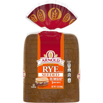 Arnold Seeded Jewish Rye Bread - 16oz : Target