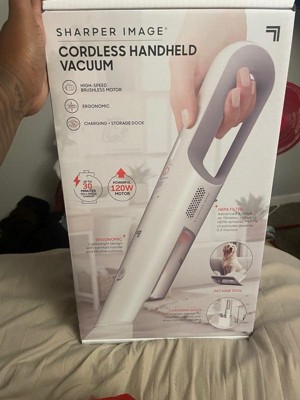 Sharper Image Handheld Vacuum With High-speed 120w Brushless Motor ...