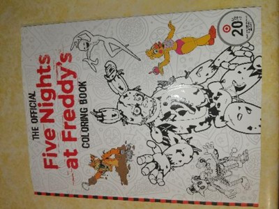 Official Five Nights At Freddy's Coloring Book - By Scott Cawthon ...