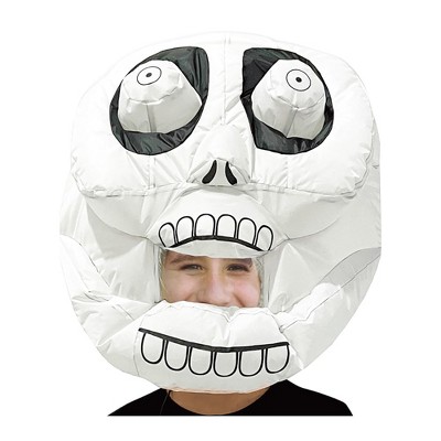 Inflatable Skeleton Head Adult : Target