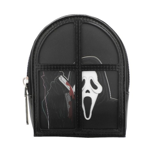 Ghostface Lurking In Window 4.75” Novelty Coin Pouch : Target