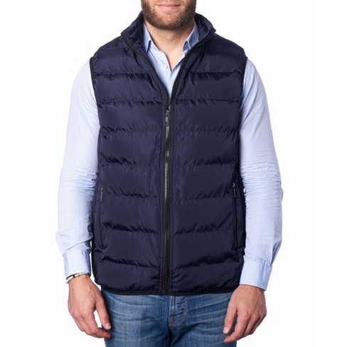 Alpine Swiss Asher Mens Lightweight Down Alternative Vest Nvy Large ...