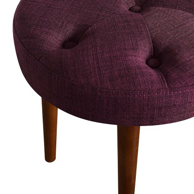 Penelope Round Tufted Stool - Adore Décor : Target
