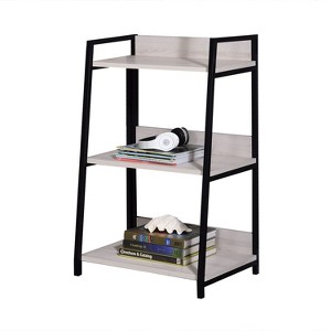 HomeStock Wendral Bookshelf in Natural & Black : Target