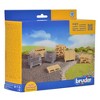 Bruder Logistics Set With Pallets, Warehouse And Trailer Bins, And ...