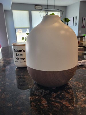 White Top And Woodgrain Base 300ml Large Diffuser - Threshold ...