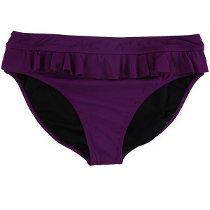 Profile Womens Ruffle Bikini Swim Bottom : Target