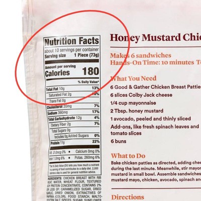 Breaded Chicken Patties - Frozen - 26oz - Good & Gather™ : Target