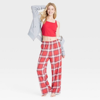 Women's Sleep Pajama Tank Top - Colsie™ Red Xs : Target