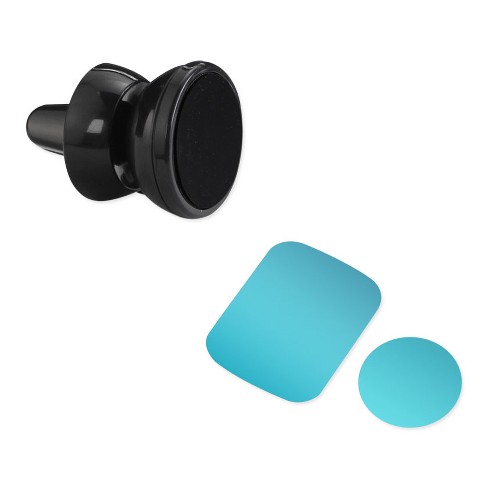 Reiko Universal Air Vent Magnetic Car Mount Phone Holder In Black : Target