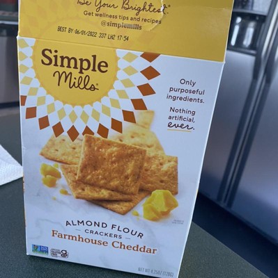 Simple Mills Cheddar - 4.25oz : Target