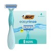 Bic Women's Easy Rinse Razors - 6ct : Target