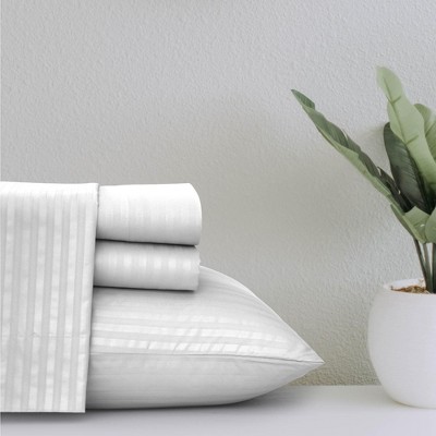 Lux Decor Collection 4-piece Sheet Set - Microfiber Shrinkage And Fade ...