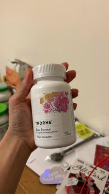 Thorne Basic Prenatal - Folate Multi For Pregnant And Nursing Women ...