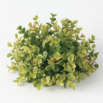 Sullivan's New England Boxwood Half Orb, Green Faux Floral Decor for ...