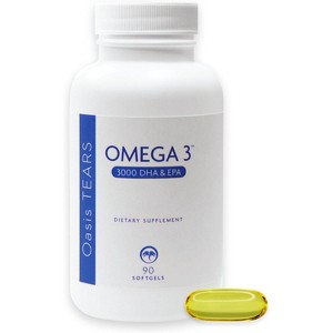 Oasis Tears Omega-3 3000 mg DHA & EPA – Supports Heart, Brain & Eye ...