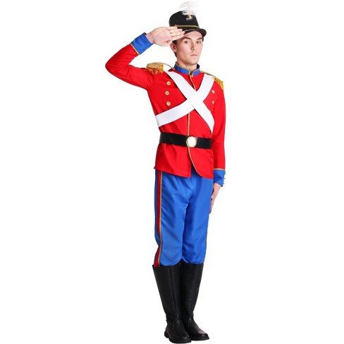 Halloweencostumes.com Medium Men Toy Soldier Men's Costume, Black/red ...
