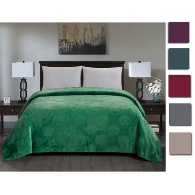 Sheridan Ultra Cozy Elephant Embossed Jacquard Blanket : Target
