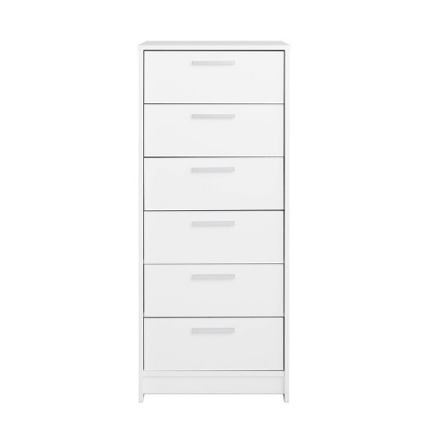 Prepac white 6 drawer dresser store