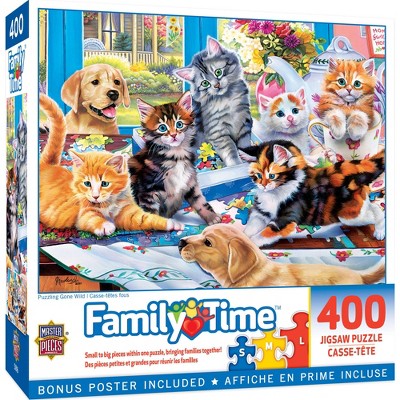 Masterpieces 400 Piece Jigsaw Puzzle - Puzzling Gone Wild - 18"x24 ...
