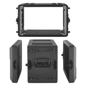 VEVOR 6U Rack Case, 12 in Depth, Rackmount Flight Case Shallow Rack ...