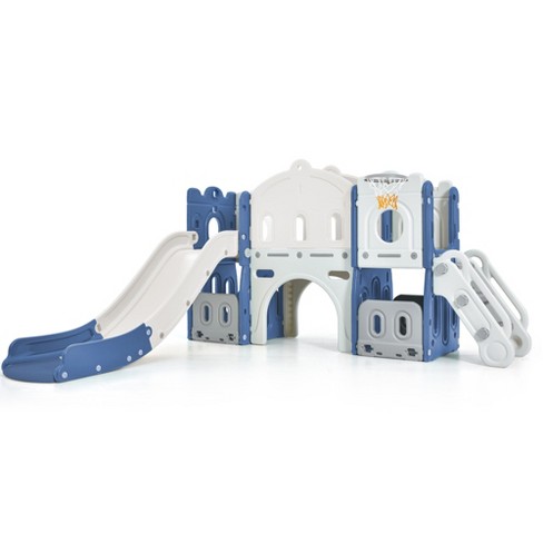 5 In 1 Toddler Climber And Slide Set, Toddler Playground Set With Slide ...