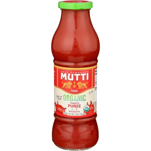 Mutti Organic Tomato Puree Passata - Case Of 6 - 19.7 Oz : Target